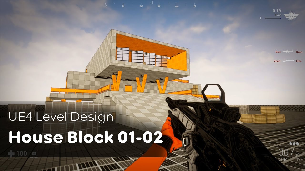 House Block 01-02 (UE4 level design) - YouTube