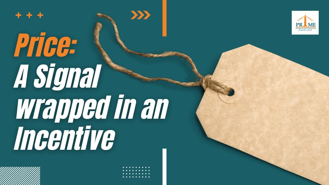 Price: A signal wrapped in an incentive - YouTube