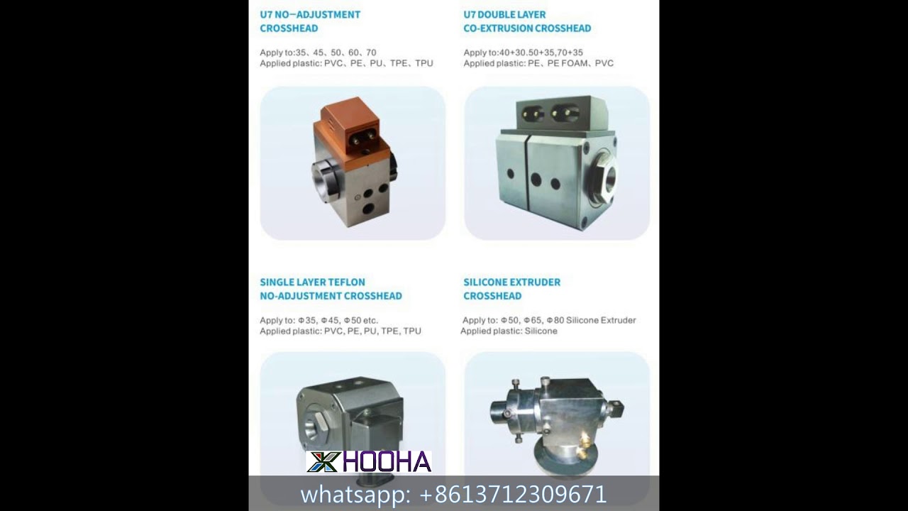 Parts of wire and cable extrusion line - YouTube