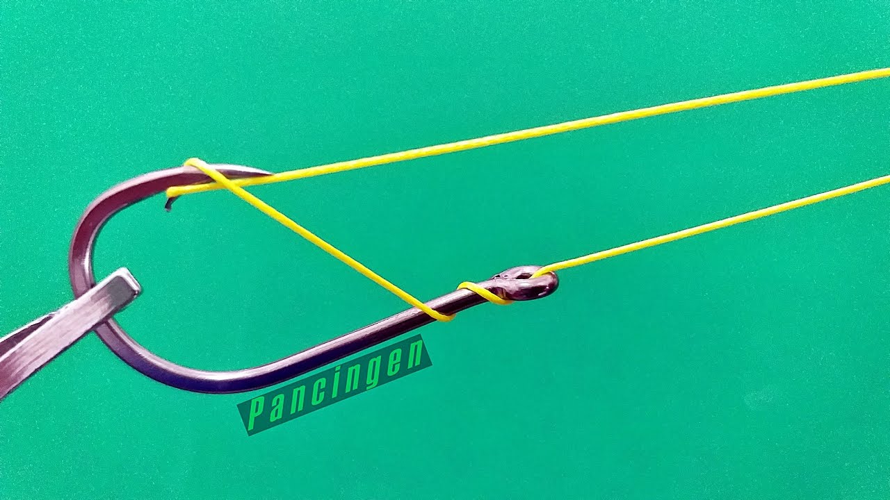 Simpul Pancing yang harus anda ketahui. - YouTube