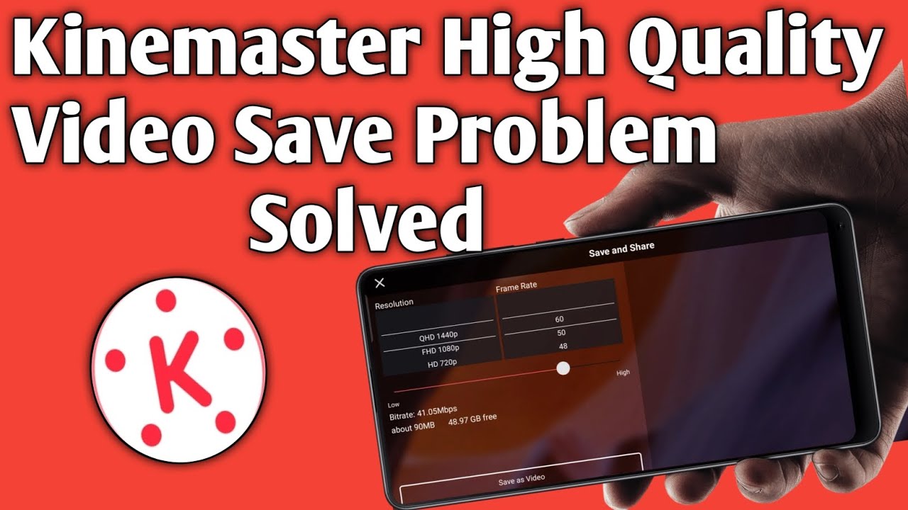 Kinemaster video saving problem solved | Kinemaster Video save 100% Solve problem 2023 - YouTube