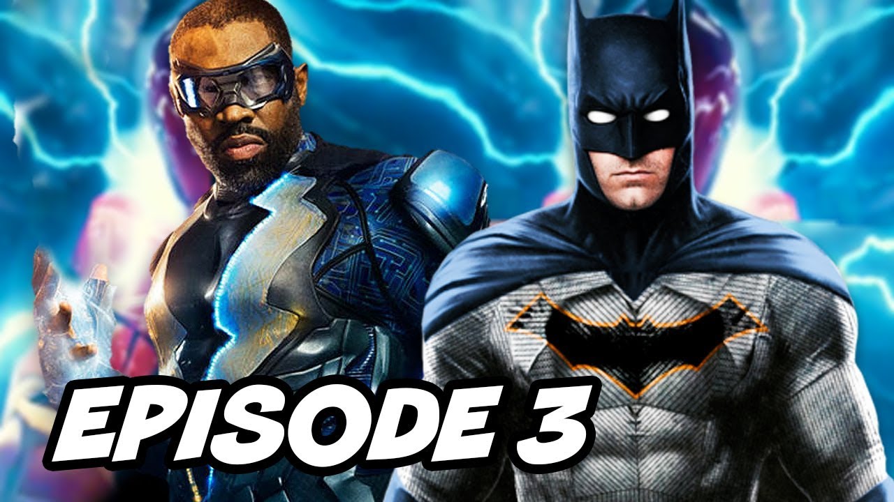 Black Lightning Episode 3 - Batman and Comics Easter Eggs - YouTube