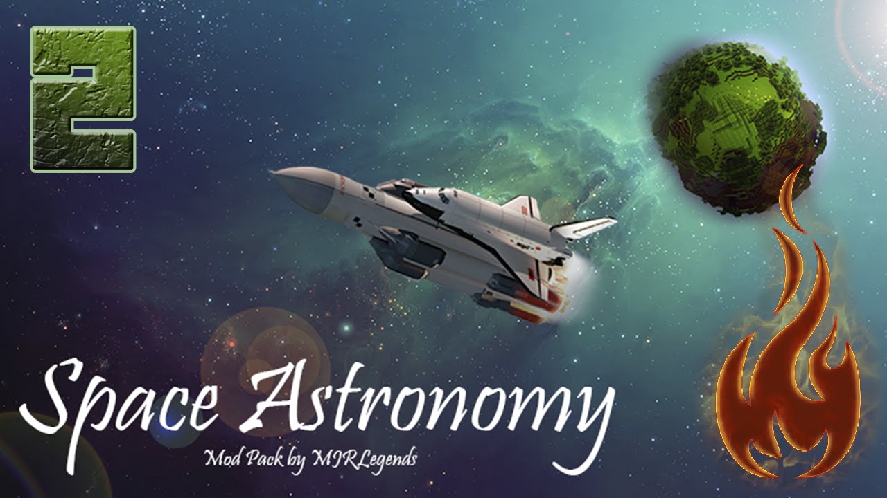 Minecraft FTB: Space Astronomy - #2 Кругом вражины - YouTube