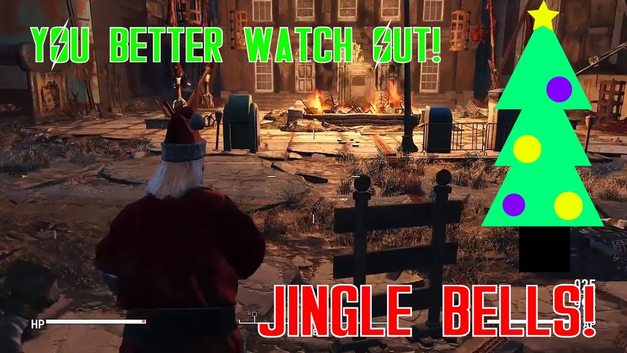 MERRY CHRISTMAS - Santa Claus Build - Revamp Fallout 4 Christmas Build ...