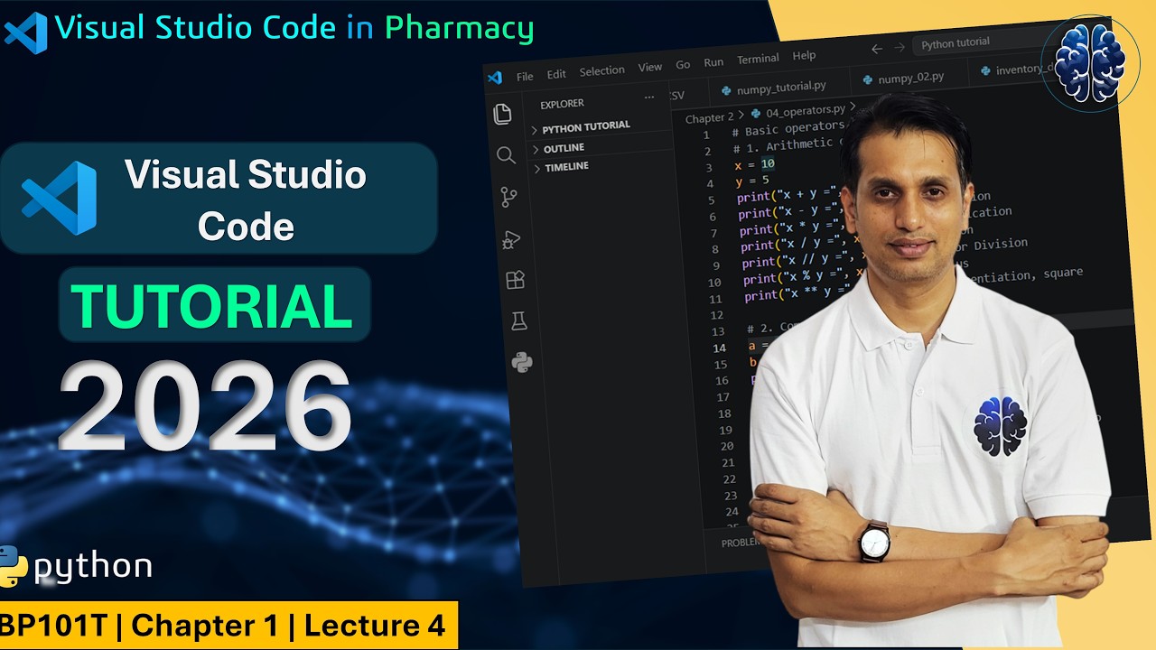 Visual Studio Code Tutorial for Beginners | Learn VS Code Step by Step ...