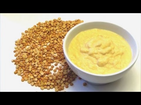 How to make Homemade Grind Dhal/Split Peas - YouTube