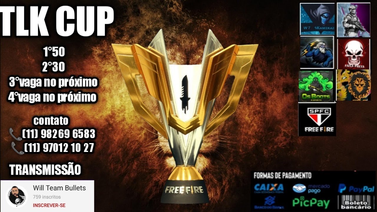 Campeonato de Free Fire - Guilda do São Paulo - YouTube