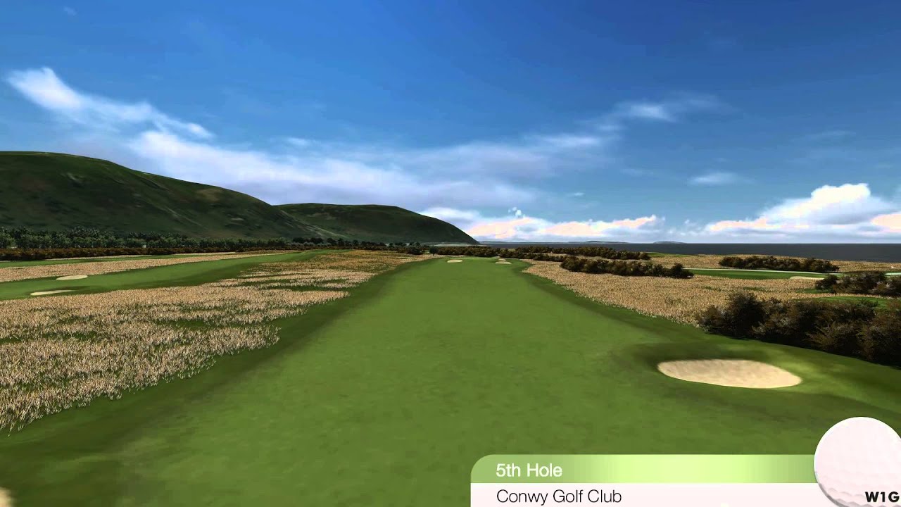 Conwy Golf Club - Hole 5 - YouTube