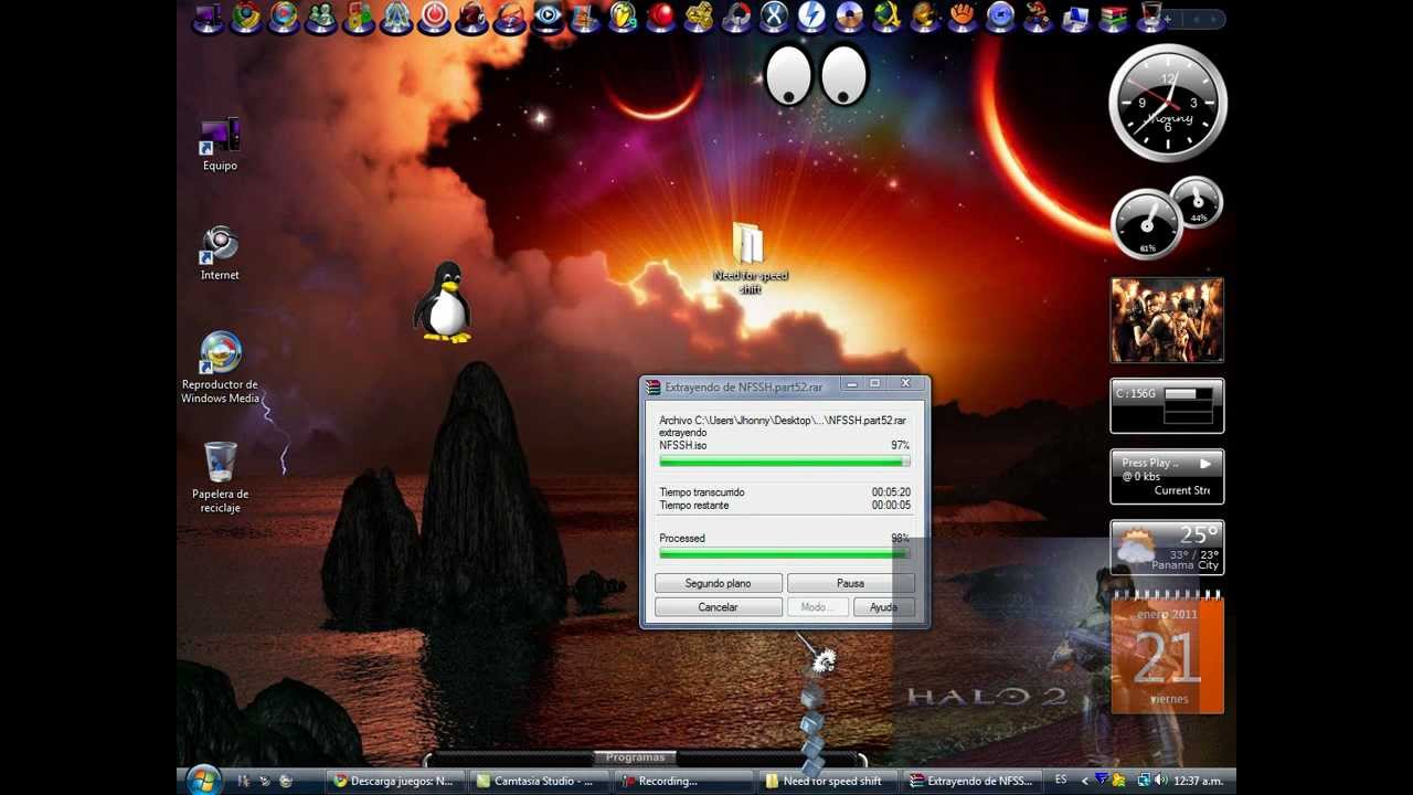 Descomprimir un juego de pc en formato iso. - YouTube