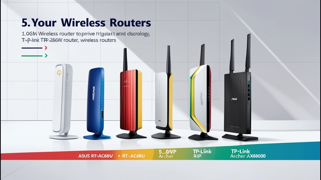 TOP 5 Best Wireless Routers - 2024 Buyer's Guide - YouTube