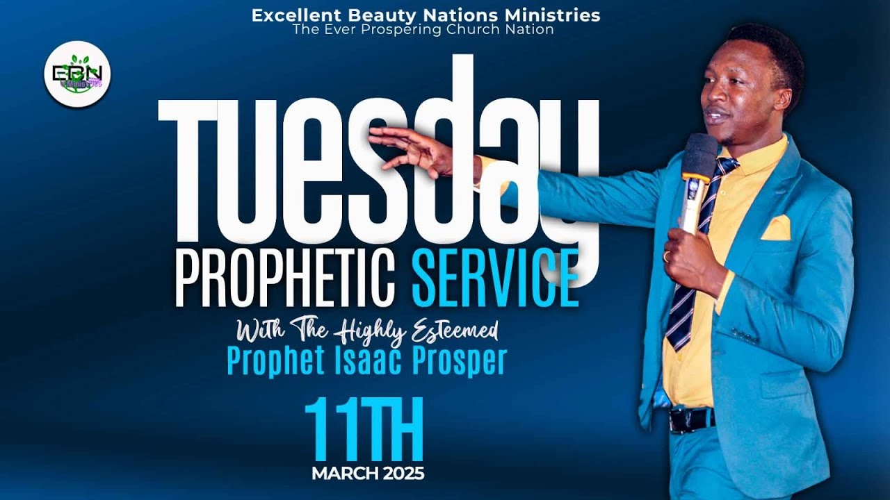Ascension | Tuesday Prophetic Service with Prophet Isaac Prosper | EBN ...