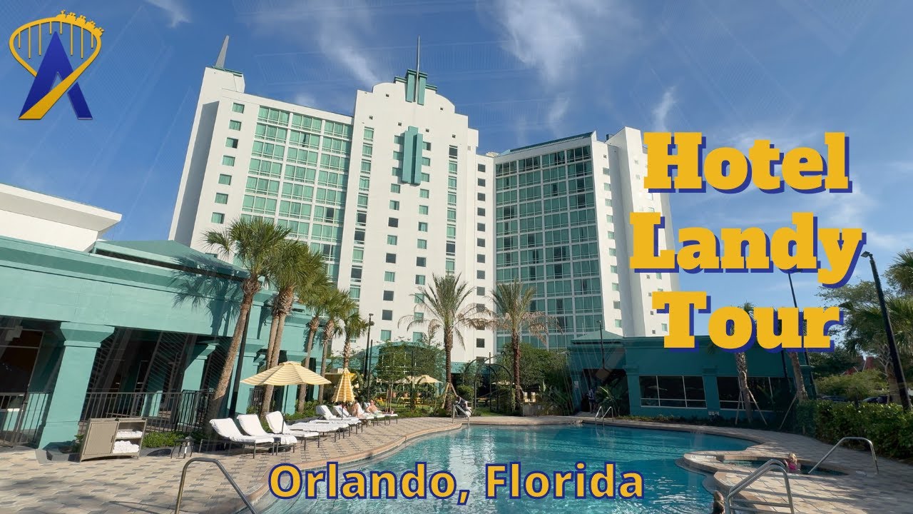Full Tour of Hotel Landy in Orlando, Florida - YouTube