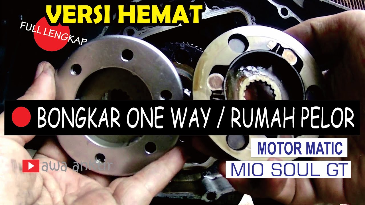 cara ganti one way mio soul gt l GANTI RUMAH PELOR MOTOR MATIC - YouTube