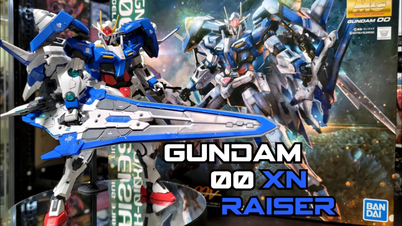 Gundam 00 XN Raiser 1/100 MG SPEED BUILD - YouTube