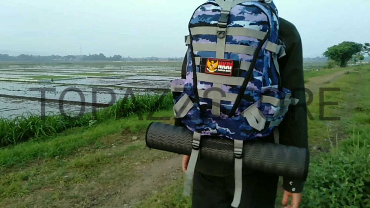 Tas Tactical Army Kain Standart TNI AU405 Ransel Tentara Doreng AU ...
