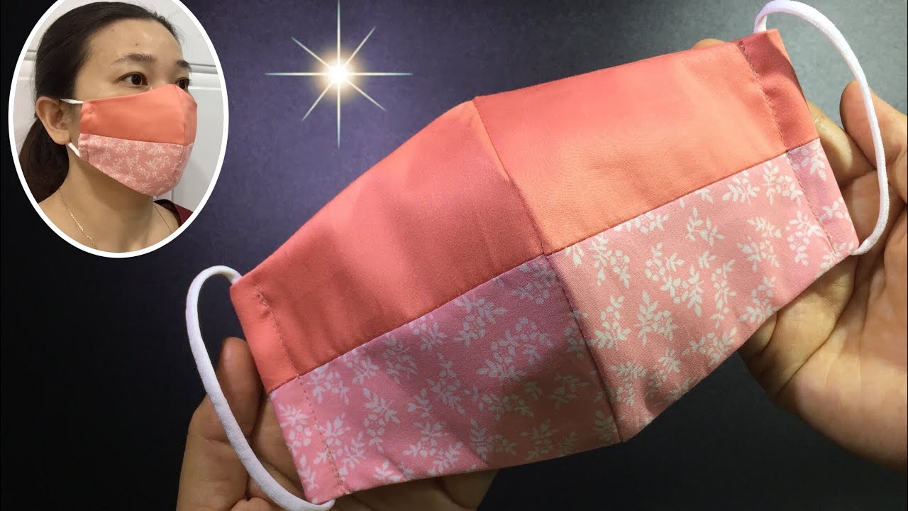 4 LAYERS FACE MASK/ the easiest and simplest form/Face mask sewing ...