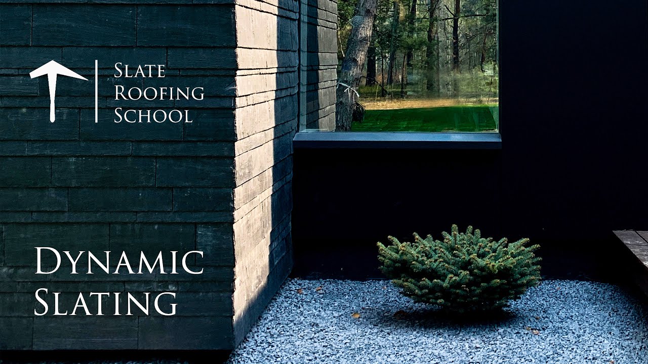 Dynamic Slate Facade / Random Slating - Installation Principle - YouTube