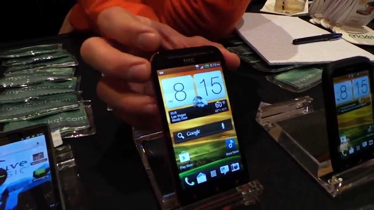 Hands on with Cricket's HTC One SV, Kyocera Hydro, and Alcatel One ...