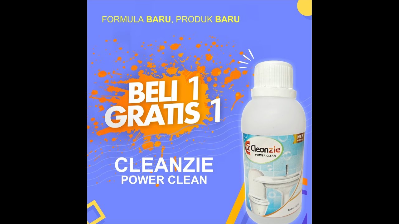 CLEANZIE POWER CLEAN CAIRAN AJAIB PEMBERSIH NODA KERAK & KARAT - YouTube