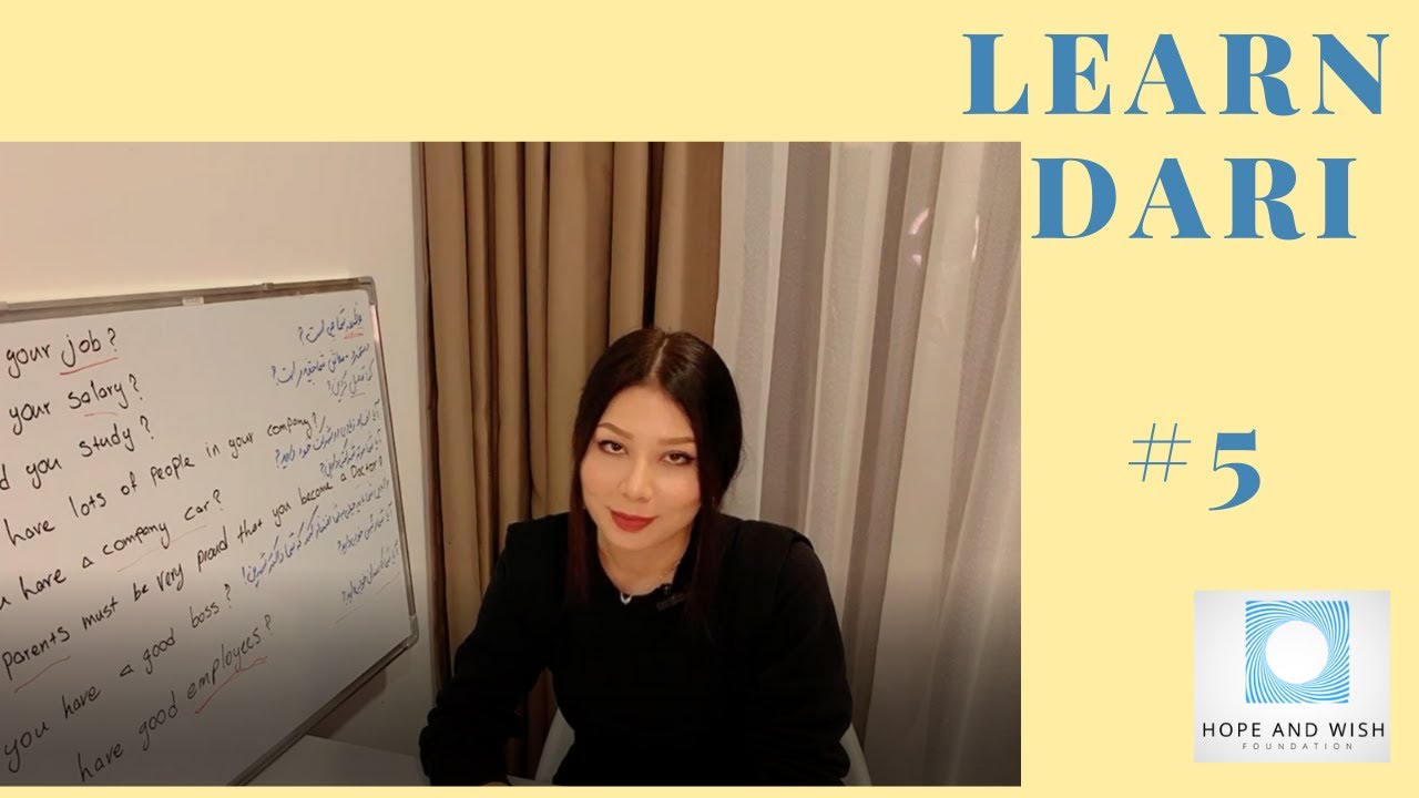 LEARN DARI Lesson #4 | English to Dari with Arezu - YouTube