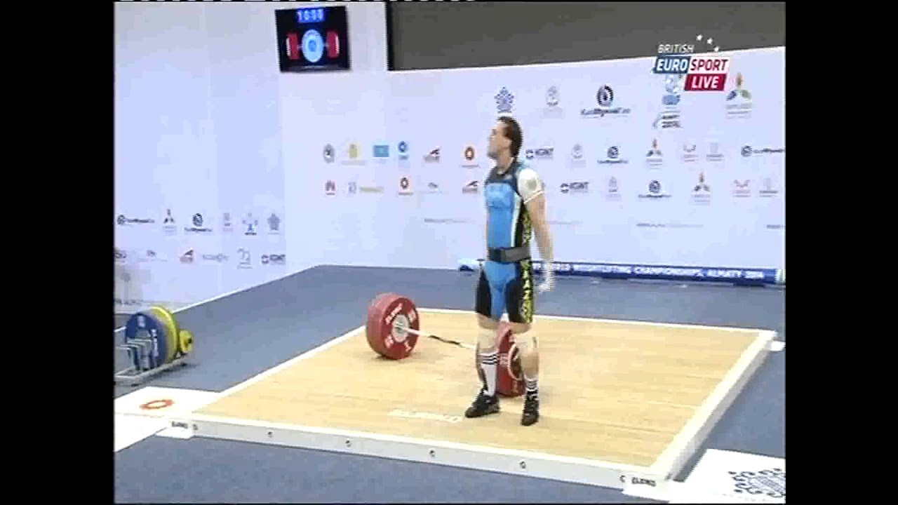 2014 Three World Weightlifting Records 105 kg - YouTube