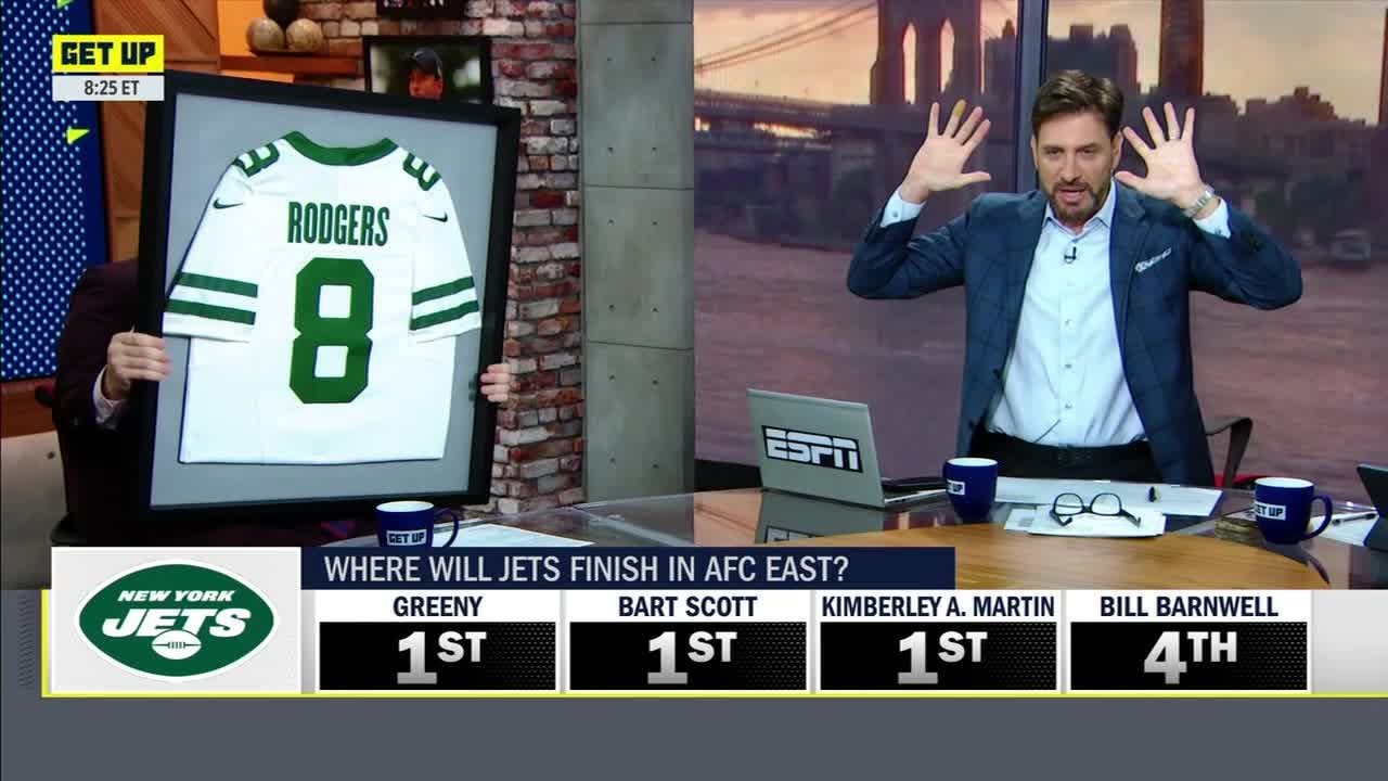 Bill Barnwell's Jets take sends Mike Greenberg into a spiral! 🤣 | Get ...