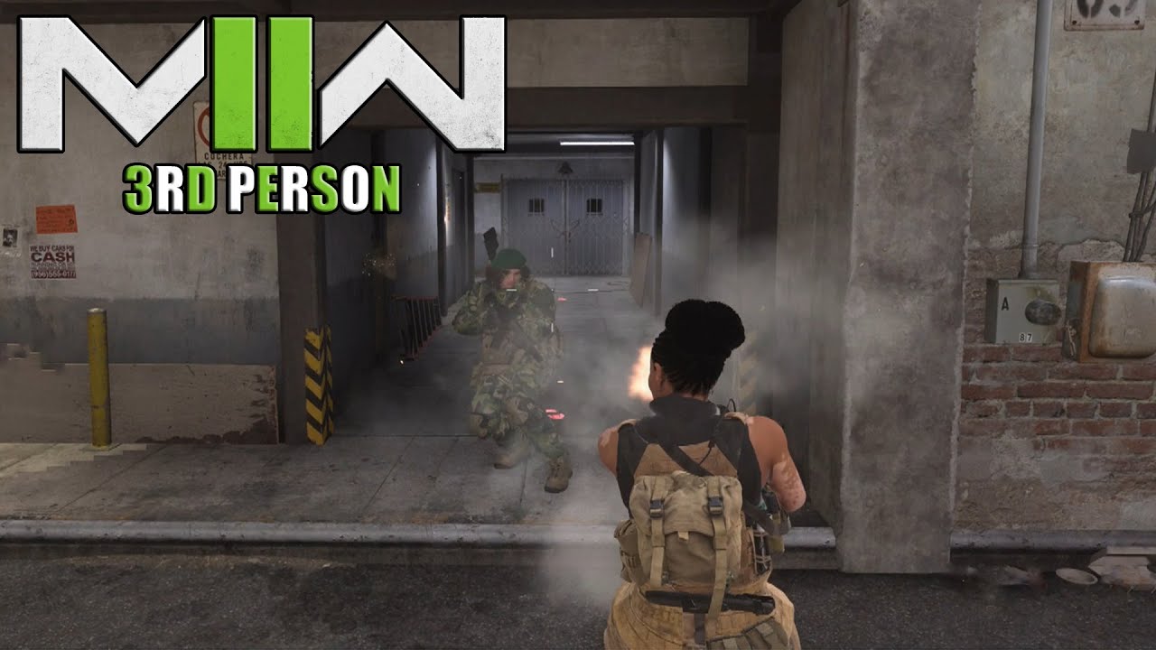 Modern Warfare II BETA - 3RD PERSON TDM - CALL OF DUTY - YouTube
