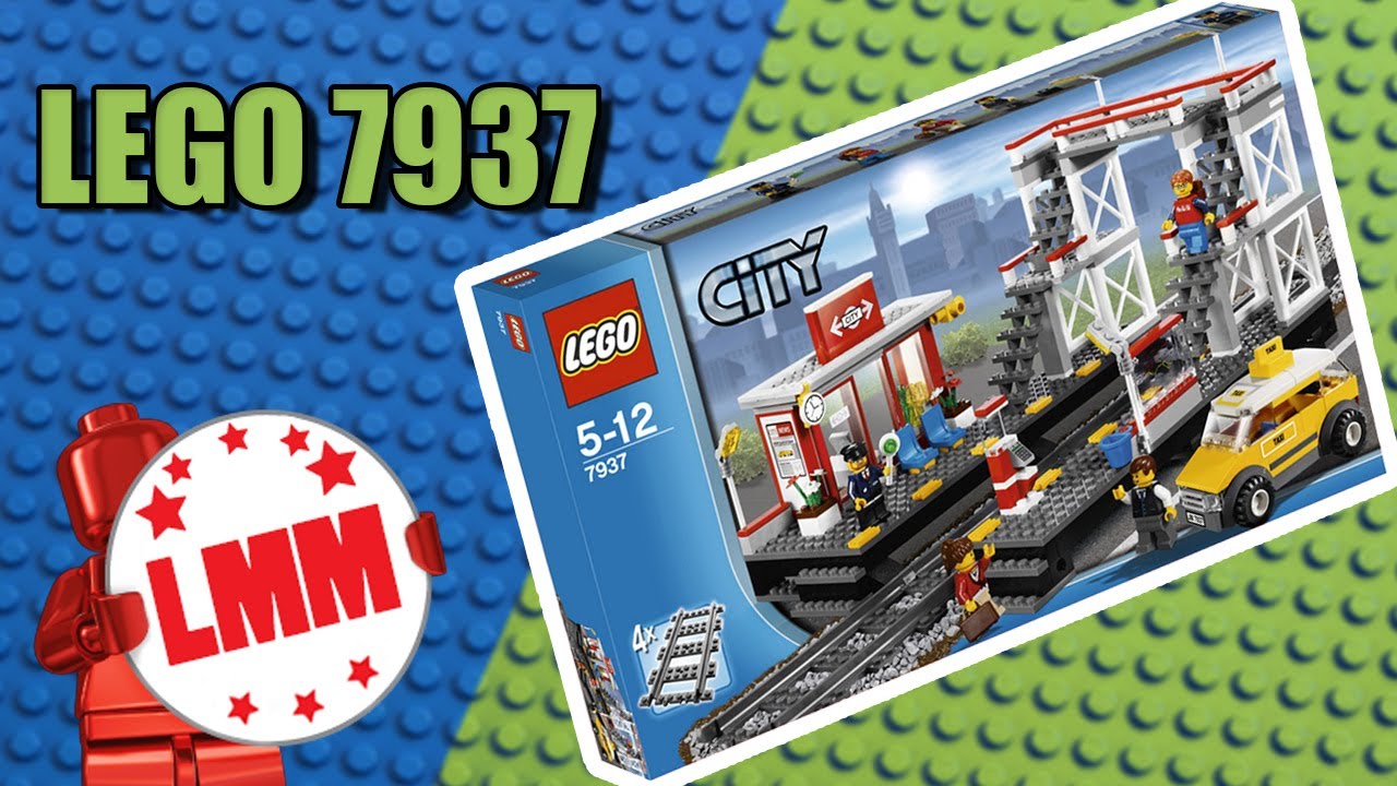 Lego City 7937 Train Station (Железнодорожный вокзал) - YouTube