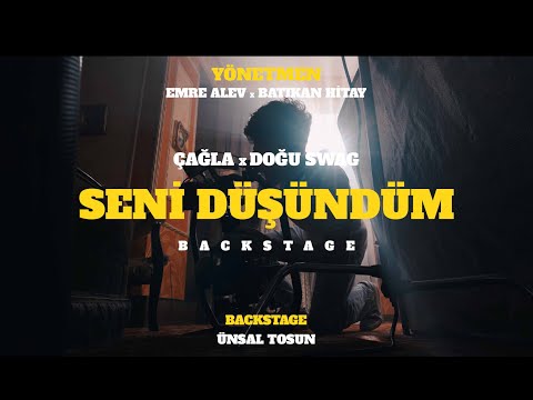Doğu Swag & Çağla - Seni Düşündüm | Backstage