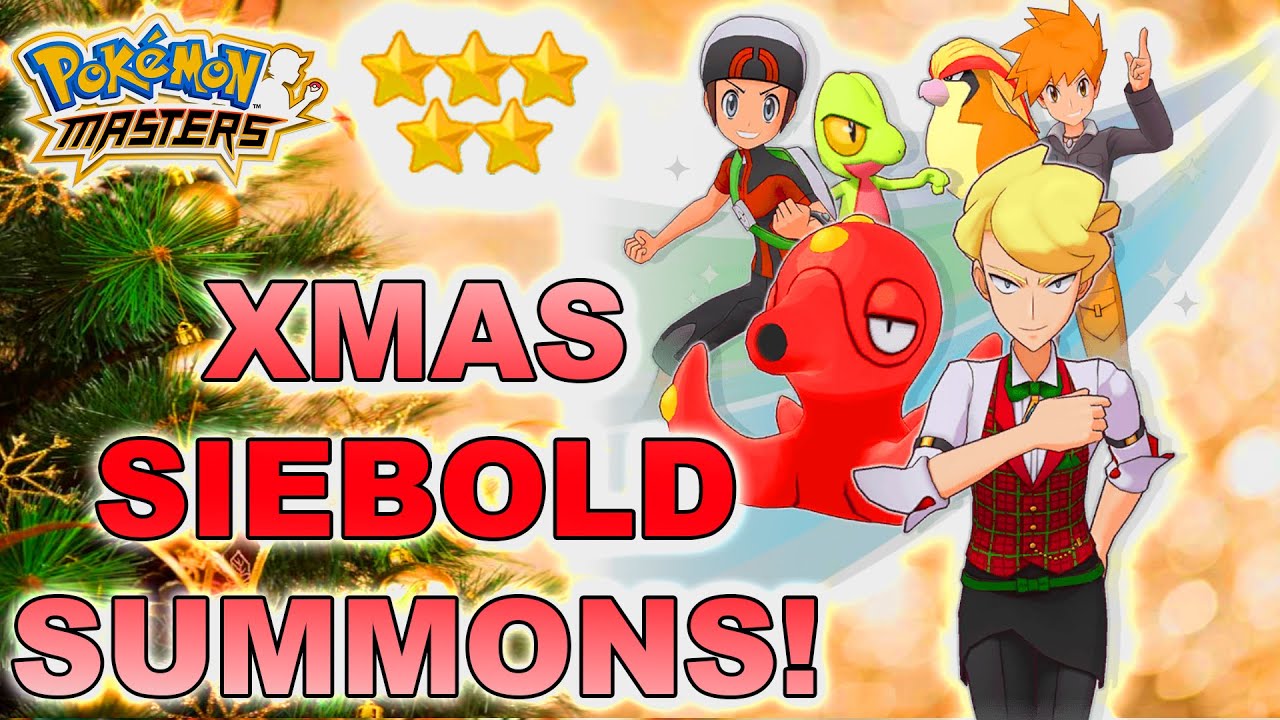 FIRST MULTI 5 STAR BANNER! XMAS SIEBOLD BANNER SUMMONS! | Pokemon ...