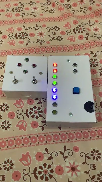 LED Toggle and counting LEDs #electronics - YouTube
