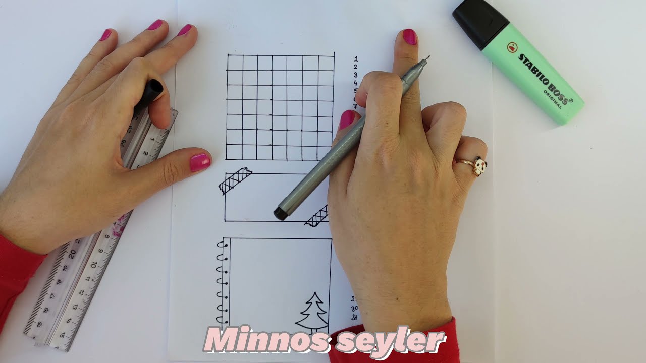 Planlayıcı Yap ( Ayını planla ) - YouTube