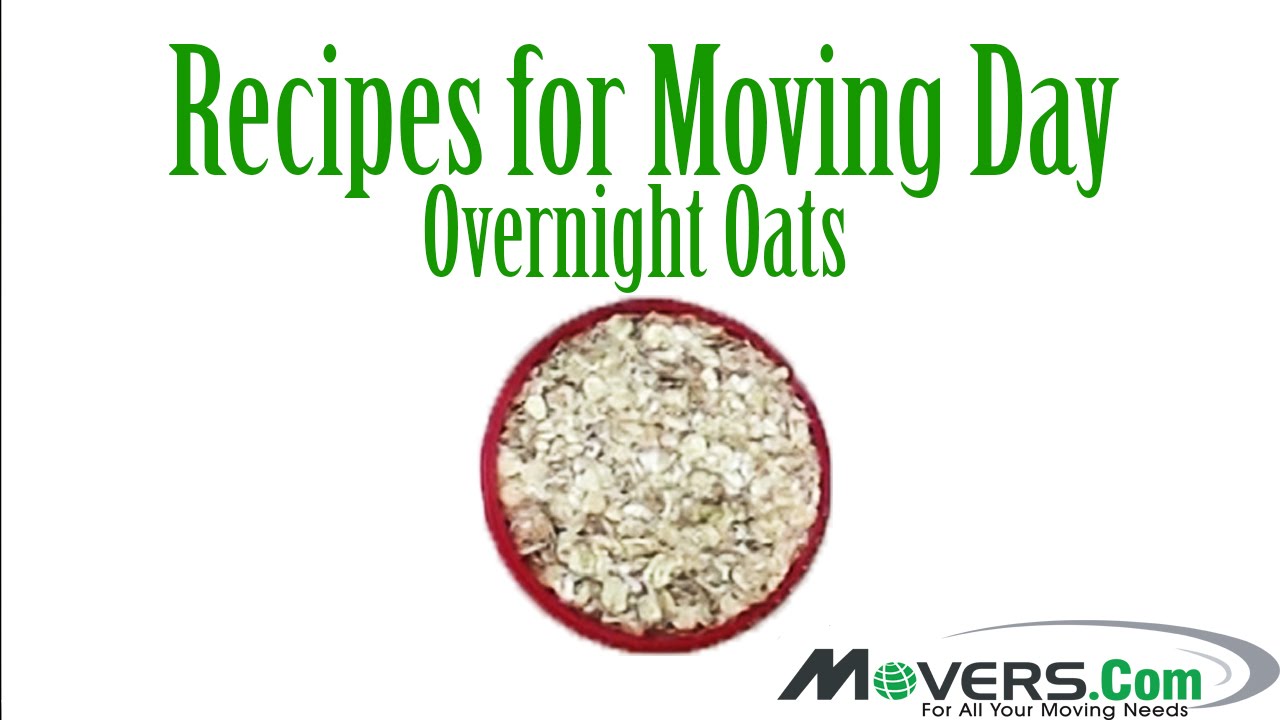 Recipes for Moving Day: Overnight Oats - YouTube