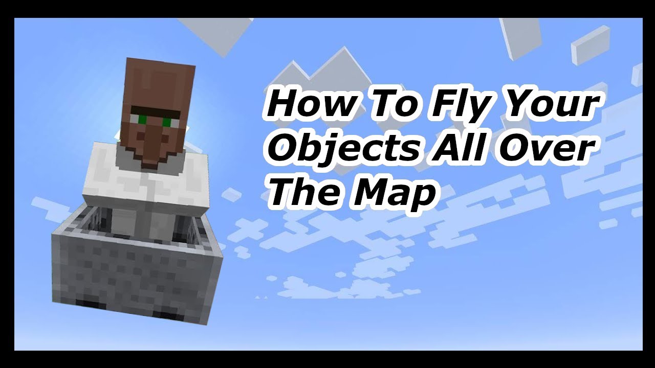 Minecraft Flying Car That Moves Mobs, Items, and Players. - YouTube