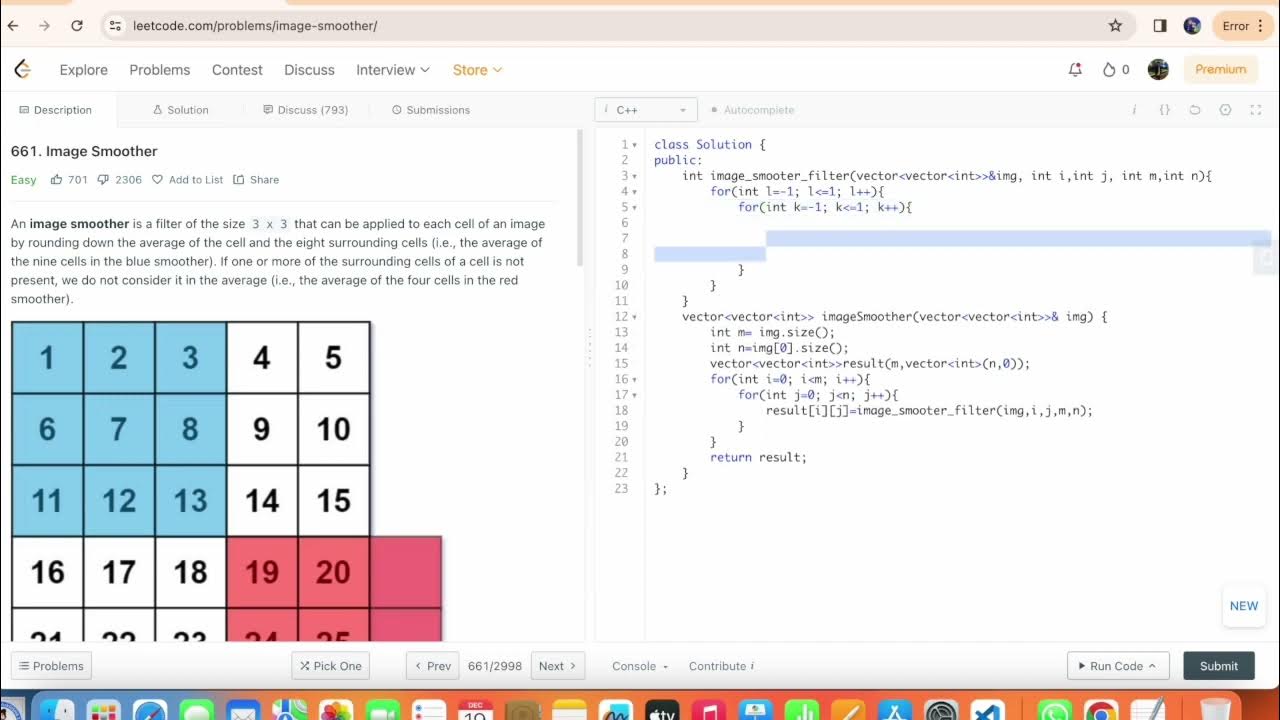 Leetcode 661 Special Positions In A Binary Matrix Easy Probelm C Youtube