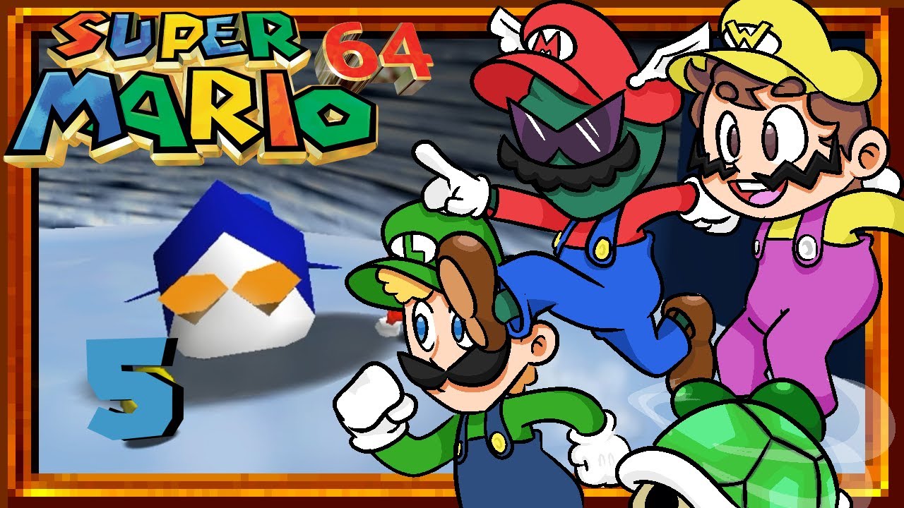 Super Mario 64 - Ep. 5 - Slip Sliding for a Star. - YouTube