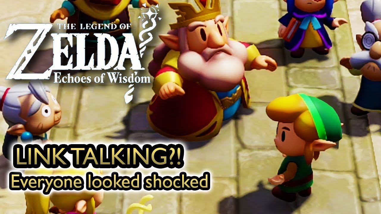 Why Link Can't Talk Official Response - The Legend of Zelda: Echoes of ...
