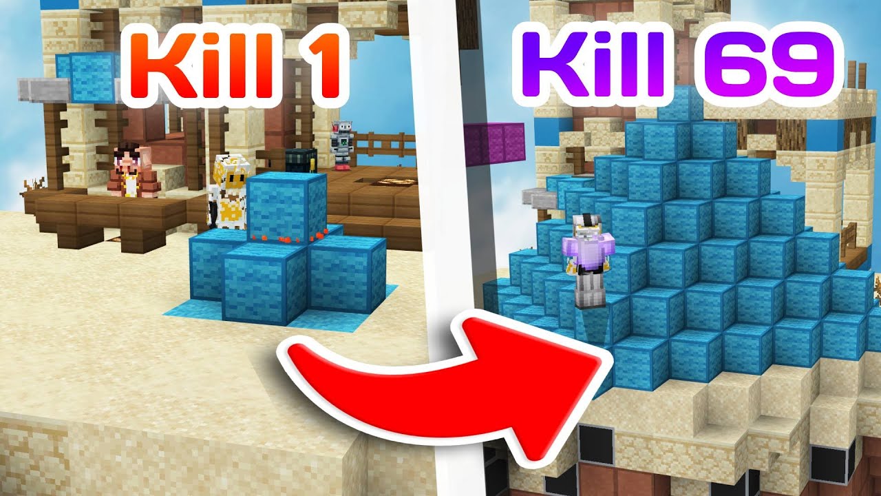 Treasure War, But Every Kill My Defend Get Bigger! - YouTube