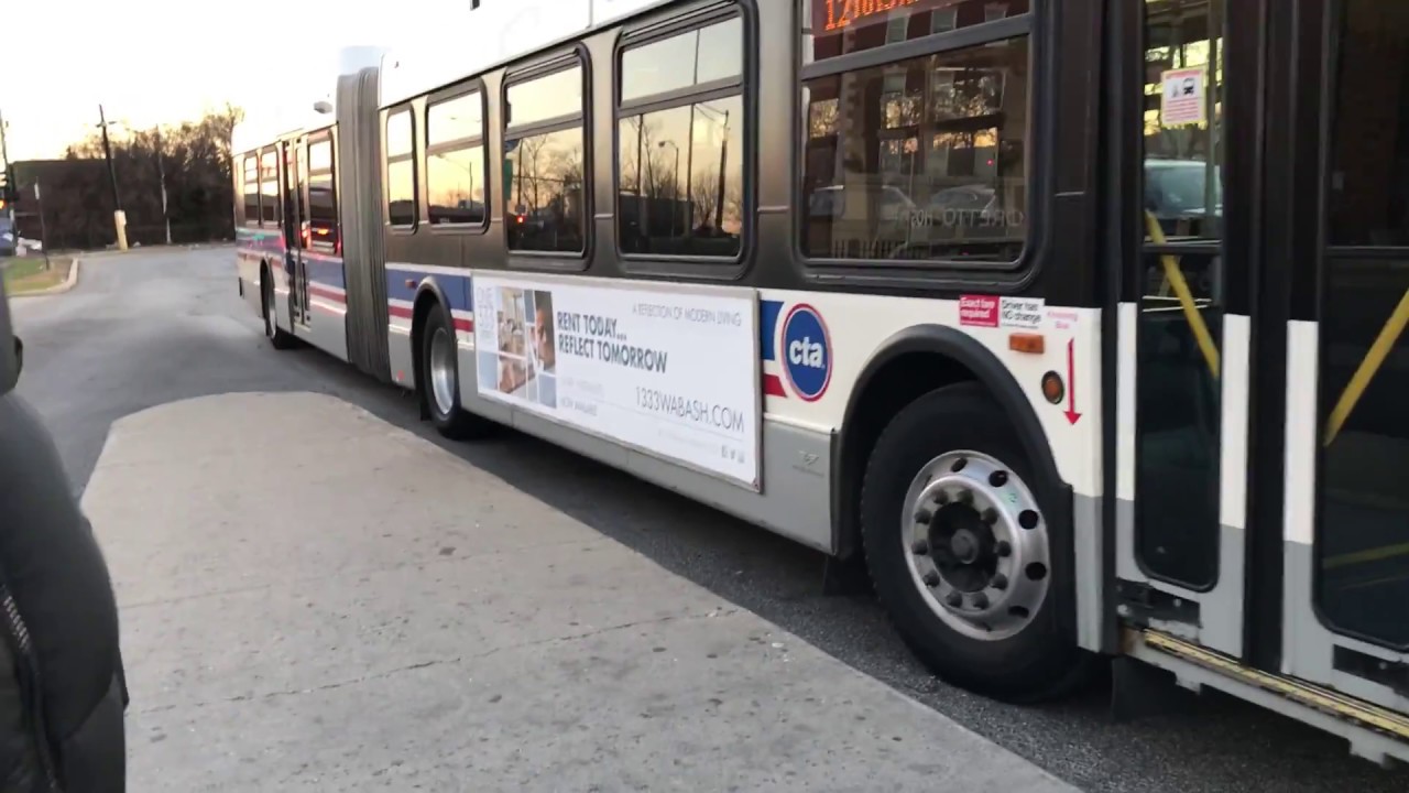 CTA DE60LF New Flyer Route 12 Roosevelt - YouTube