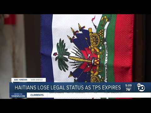 Hundreds of thousands of Haitians lose legal status as temporary protected status expires