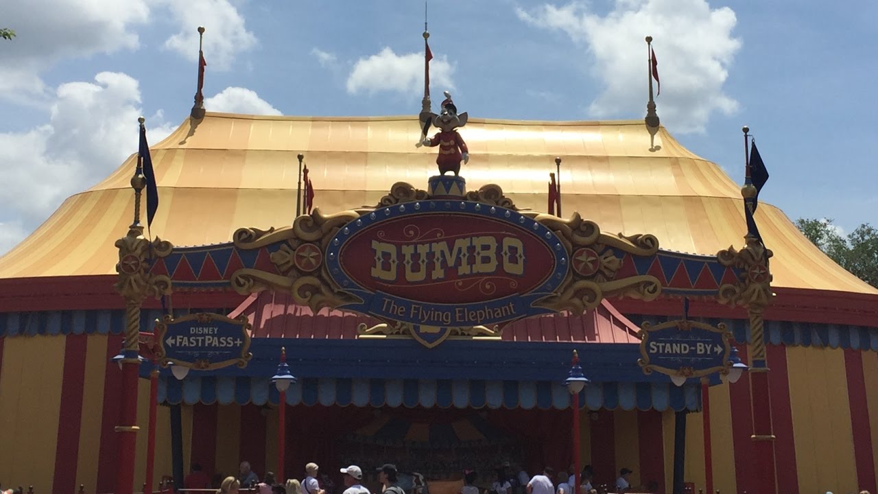 Dumbo The Flying Elephant filmed in HD - YouTube