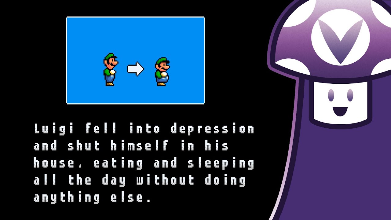 [Vinesauce] Vinny - Luigi fell into depression. - YouTube