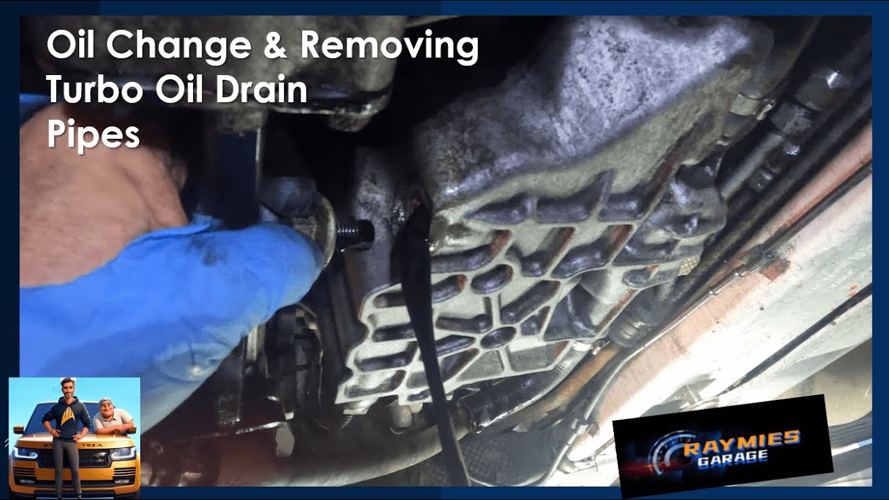L405 Turbo Oil Drain Pipes - YouTube