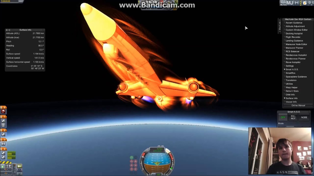 KSP: Launching a Munar Impactor with the SR 71 - YouTube