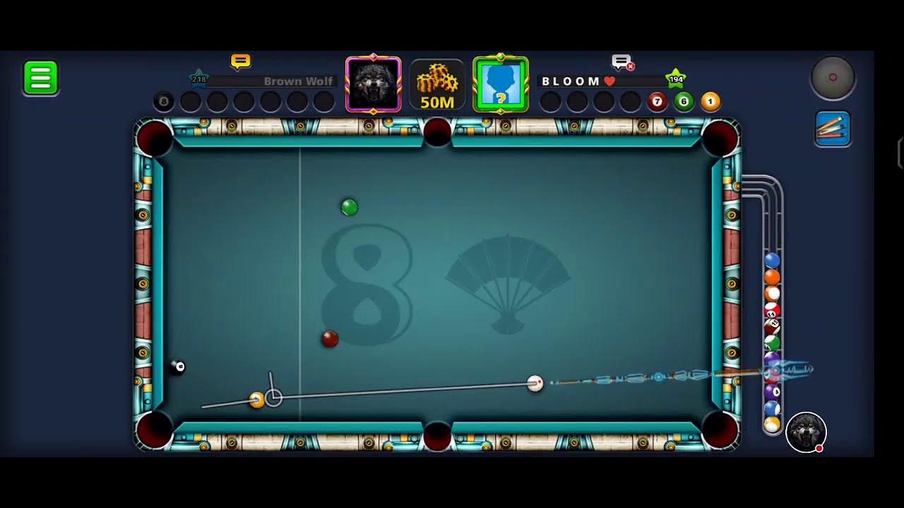 Brown Wolf Gaming ! 8 Ball Pool Rome to Berlin Gameplay | How to play 8 ...
