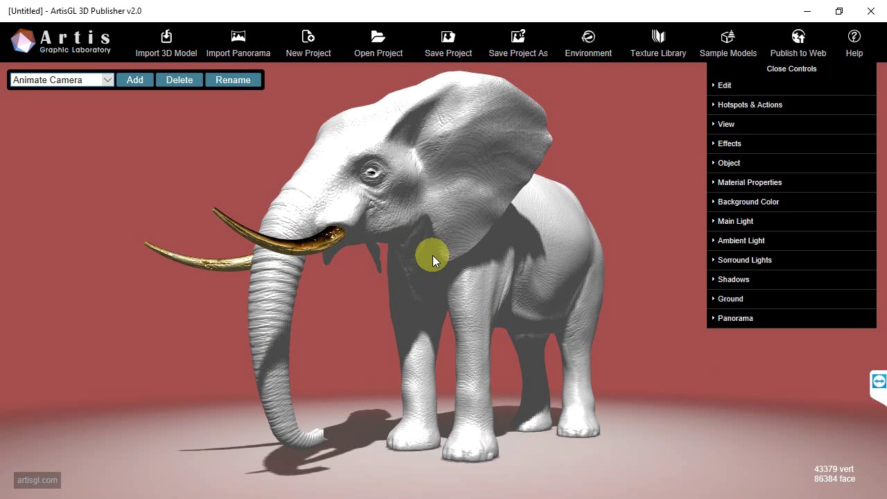 ArtisGL 3D Publisher 2.0. Make your 3D models live and sell it - YouTube