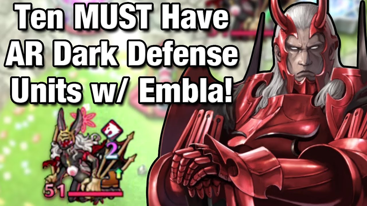 10 Must Have Units For Your Dark Defense! - YouTube