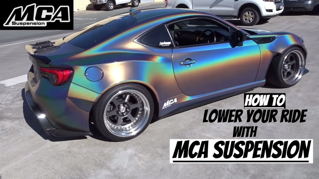 How to Lower your Car - with Coil-overs | MCA Suspension - YouTube