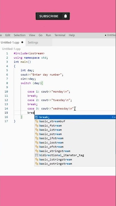 Switch case in C++ || JAVA || HTML|| CSS || JAVASCRIPT ||PYTHON @CodeWithHarry ...