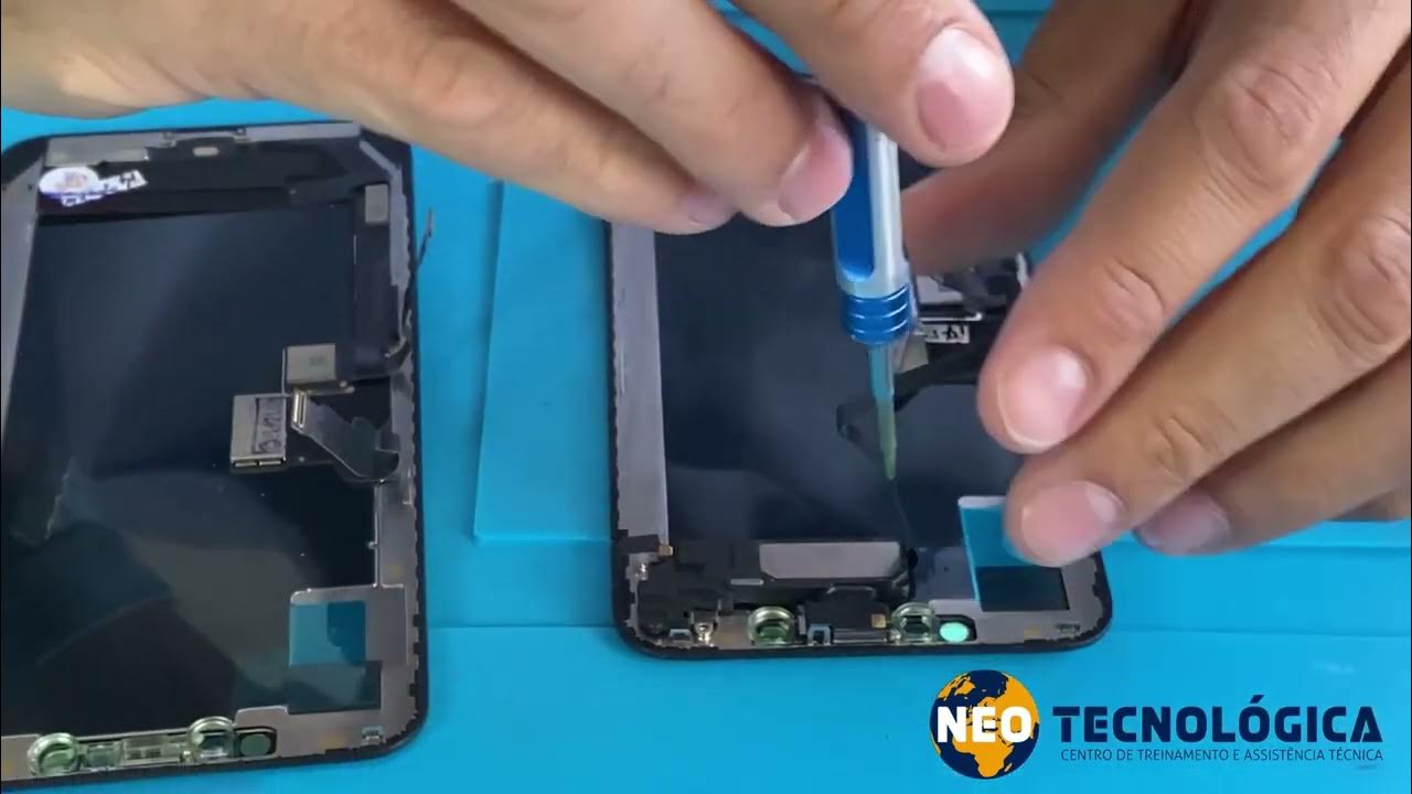 Troca de tela do iPhone XS Max - YouTube